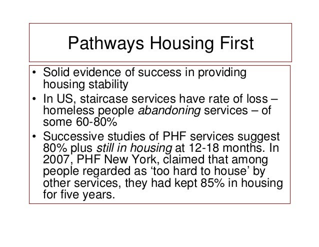 Housing First in EU Contexts: Application of the Housing First Model
