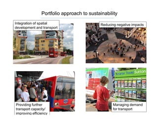 TfL's Approach to Developing a Sustainable Transport System | PDF