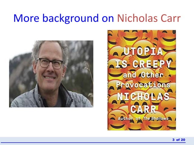 Nicholas Carr | PPT
