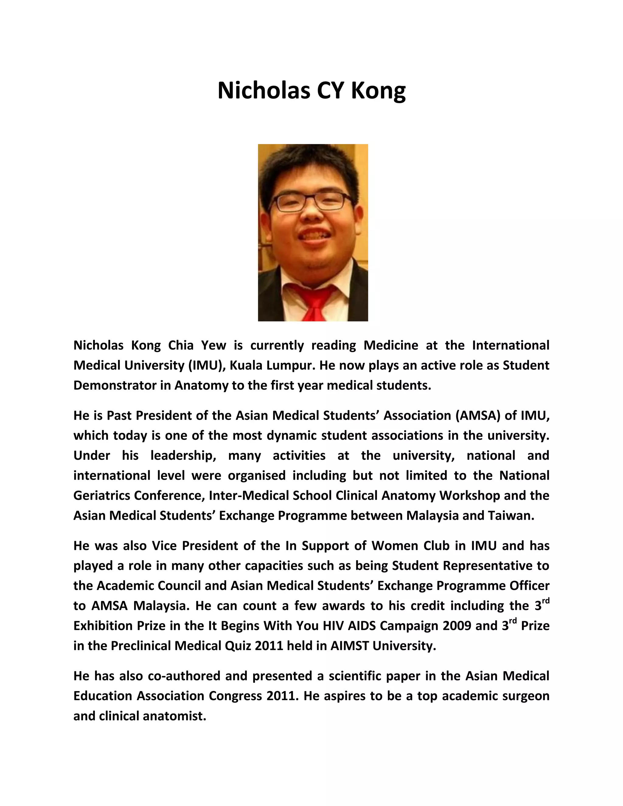 Nicholas Cy Kong | PDF