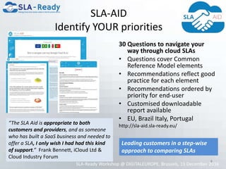 Making cloud SLAs readily usable in the EU private sector | PPTX ...