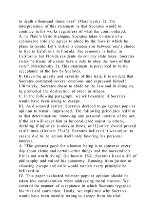 Nicholas graham professor lynn mardon philosophy 101 31 janu | DOCX | Law