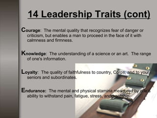 Nicholas Lepinski - Fundamentals of Marine Corps Leadership.ppt