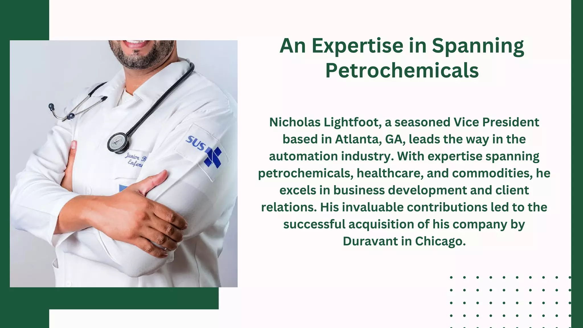 Nicholas Lightfoot - An Accomplished Vice President in Atlanta, GA | PDF