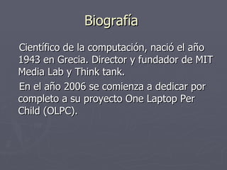 Nicholas Negroponte | PPT