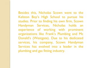 Nicholas scown | PPT