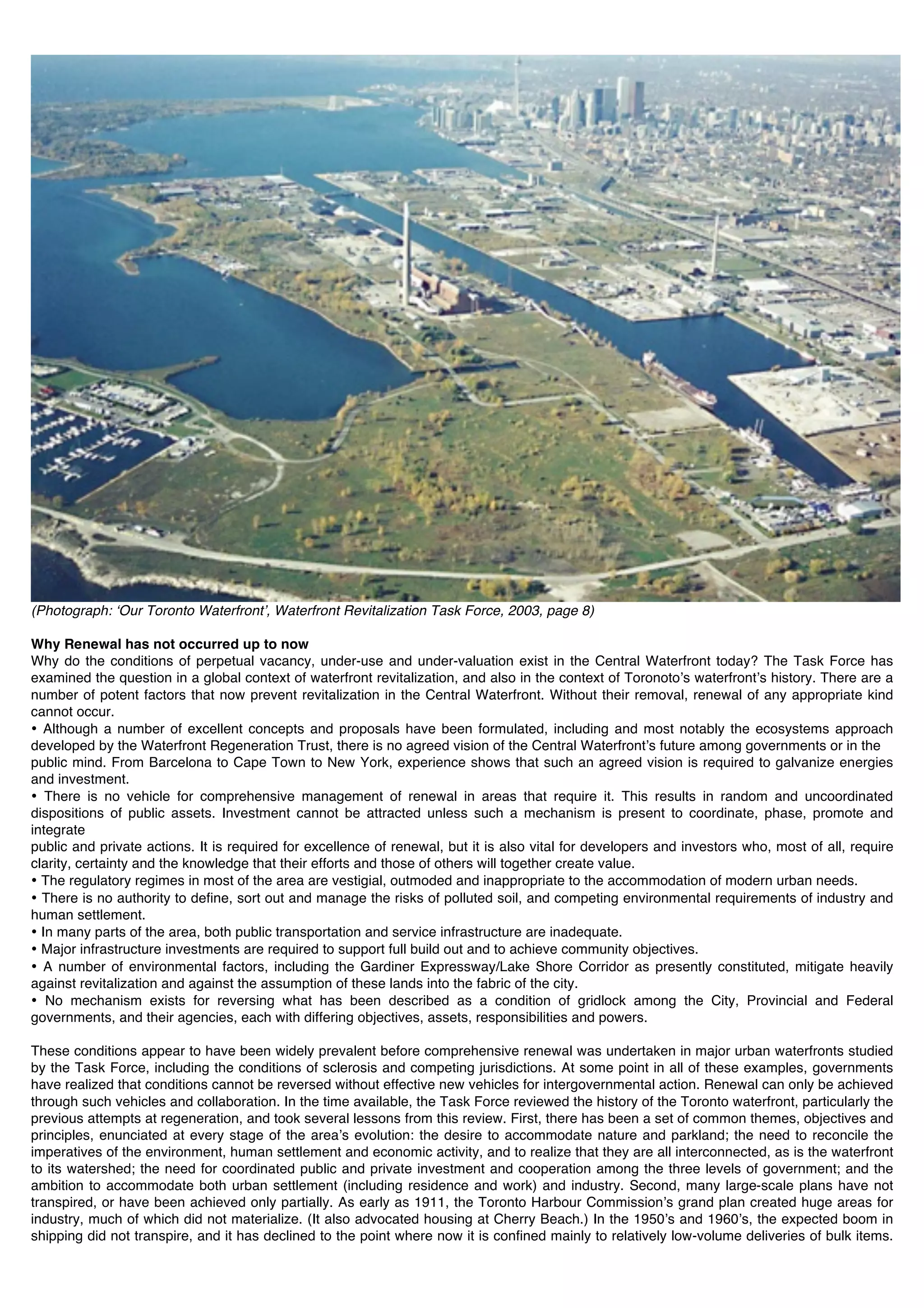 Waterfront Development Principles - TU Delft Thesis 2011 | PDF