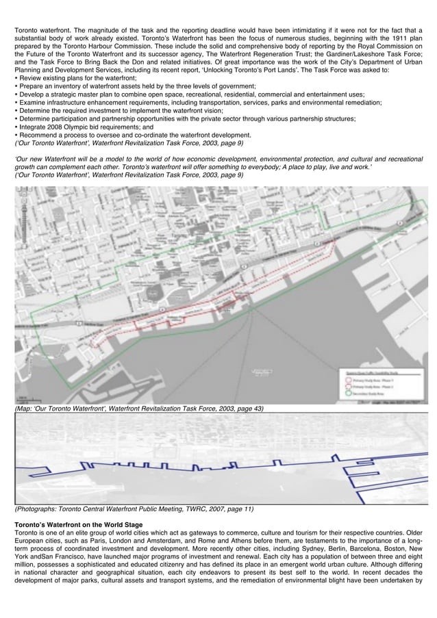 Waterfront Development Principles - TU Delft Thesis 2011 | PDF