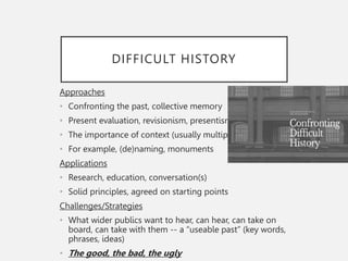 Why Difficult Wars Make Good Lessons (Christopher Nichols) | PPT