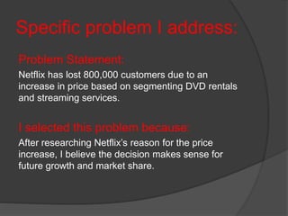 Netflix Presentation | PPTX