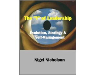 Biography and Legacy: A Workshop - LBS Professor Nigel Nicholson | PPT ...