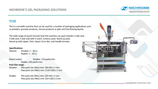 Advanced Shampoo Filling Machine from Nichrome Bangladesh | PPTX