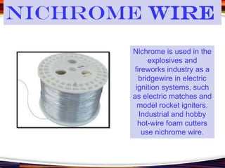 Nichrome wire | PPT