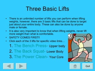 Nick Ed Pp Interactive tour of Weight Lifting | PPT | Fitness and ...