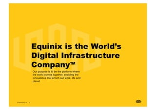 Equinix: New Markets, New Frontiers | PDF