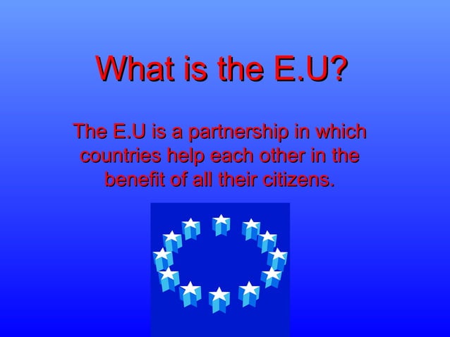 nick & jordans e.u presentation | PPT | Europe Travel | Travel Locations