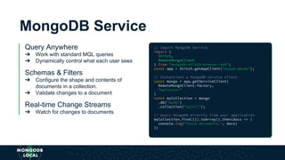 MongoDB.local Berlin: App development in a Serverless World | PPT
