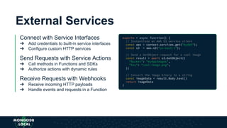MongoDB.local Berlin: App development in a Serverless World | PPT