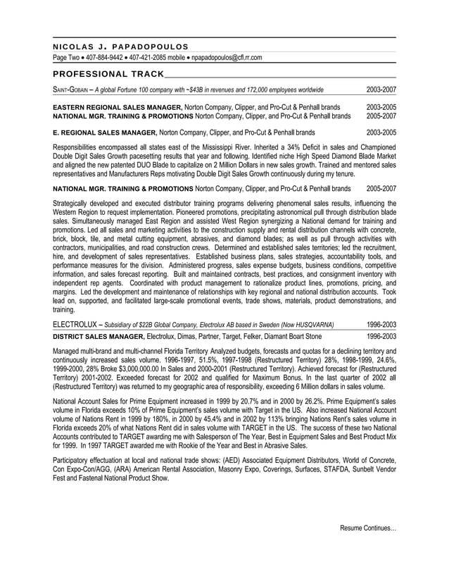 Nick Resume 2009 | PDF