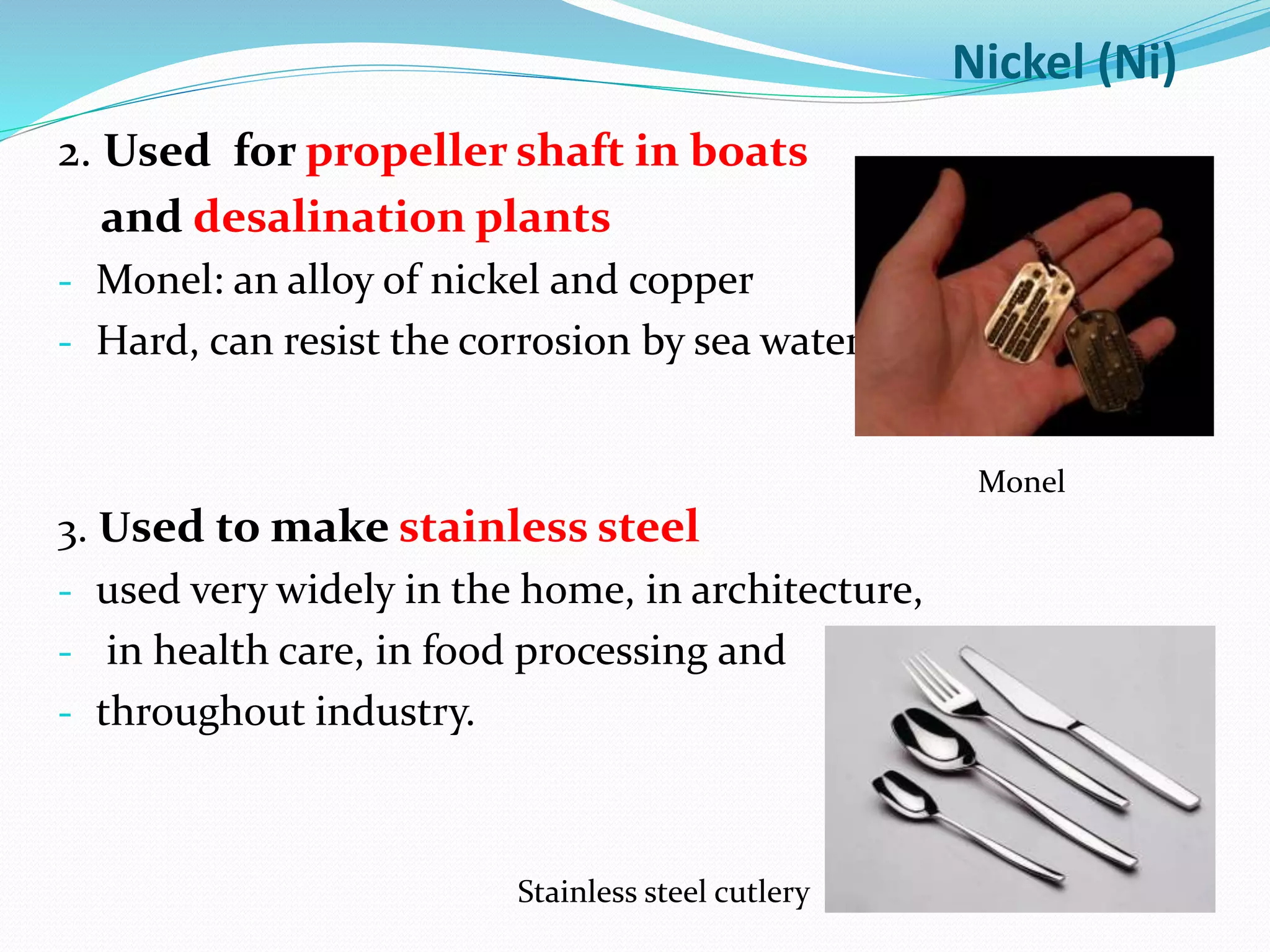 Nickal and its alloys | PPTX
