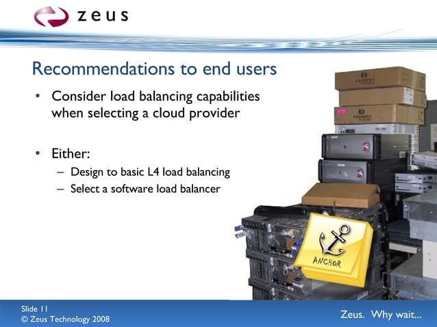 Nick Bond - Zeus - Load Balancing in the Cloud - CloudCamp Berlin 30.04.2009