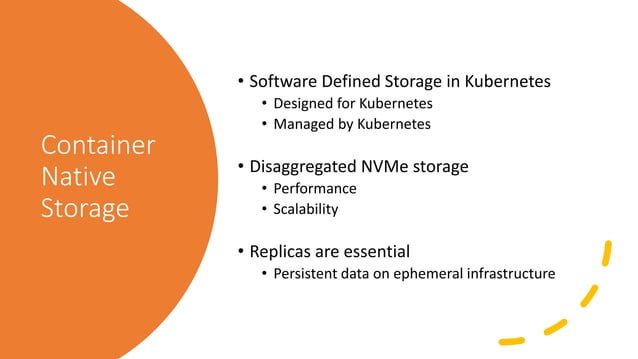 Disaggregated Container Attached Storage - Yet Another Topology with ...