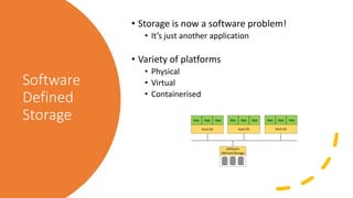 Disaggregated Container Attached Storage - Yet Another Topology with ...