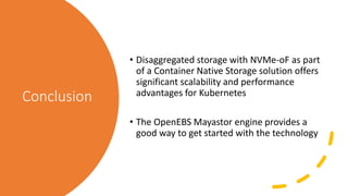 Disaggregated Container Attached Storage - Yet Another Topology with ...