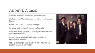 Nick D'Aloisio Presentation | PPT