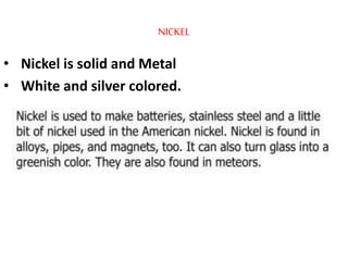 Nickel | PPTX