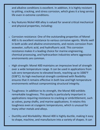 Nickel Alloy 400 Corrosion-Resistant High-Strength Material.pdf