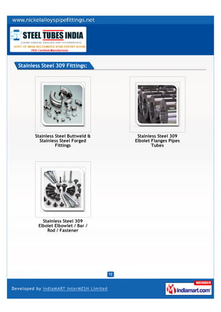 Steel Tubes (India) Private Limited, Mumbai, Nickel Alloy Tubes | PDF