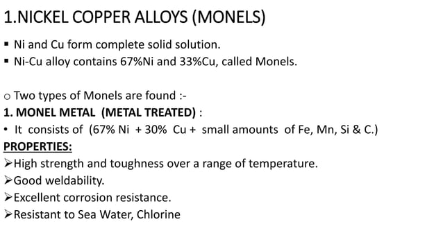 Nickel and its extraction | PPTX
