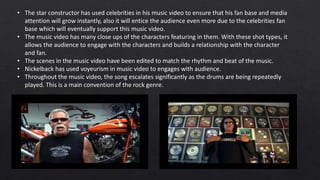 Nickelback - Rockstar Music Video Anaylsis | PPT