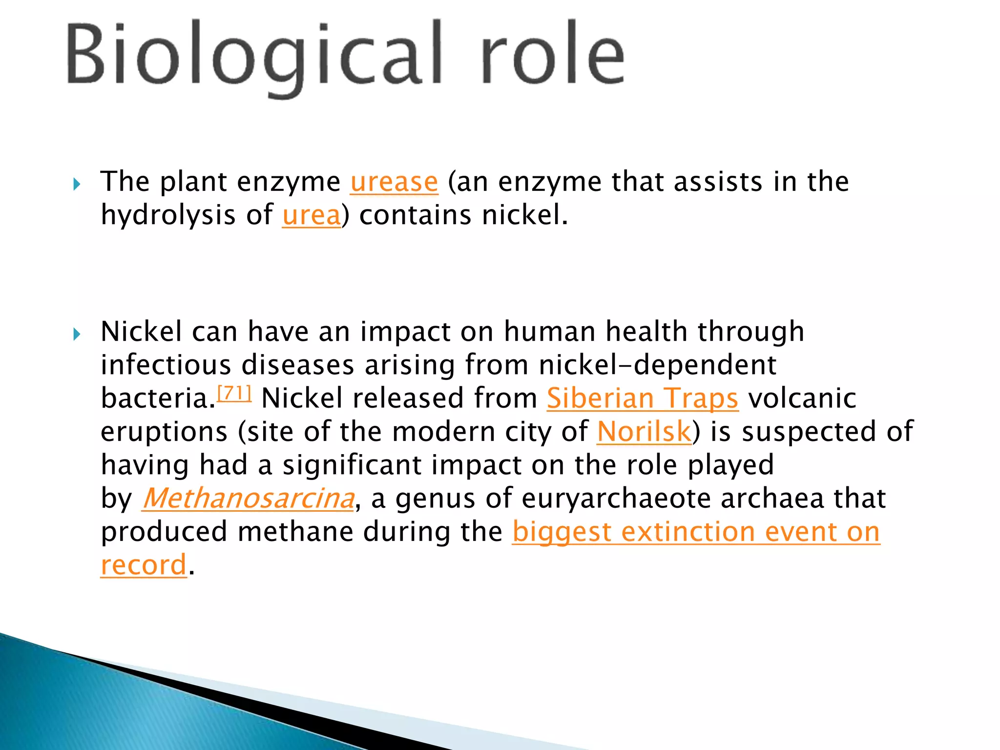 Nickel(metal) | PPTX