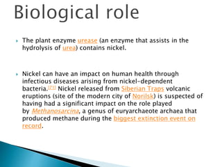 Nickel(metal) | PPTX