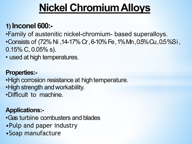 Nickel new ppt | PPTX | Chemistry | Science