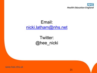 Lets Talk Research 2015 - Professor Nicki Latham, Chief Operating ...