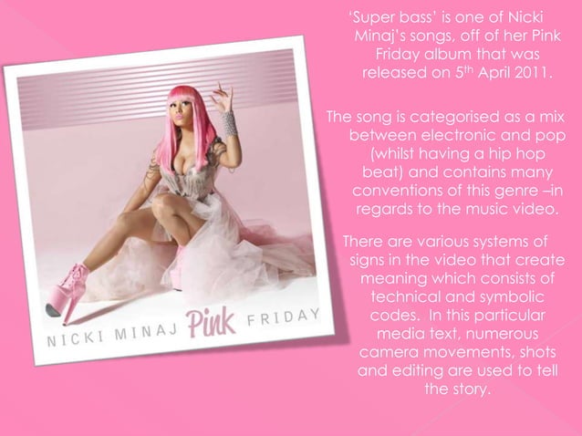 Nicki Minaj Analysis | PPTX