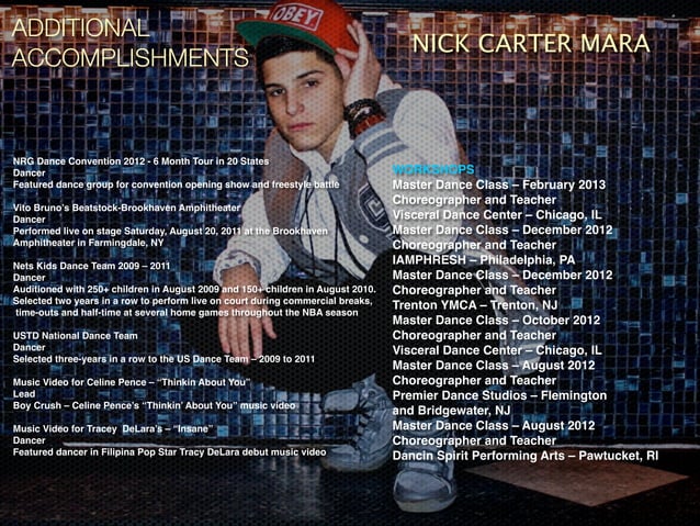 Nick Carter Mara | PPT