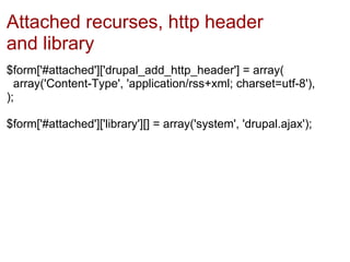 Nickolay Shmalenuk.Render api eng.DrupalCamp Kyiv 2011 | PPT