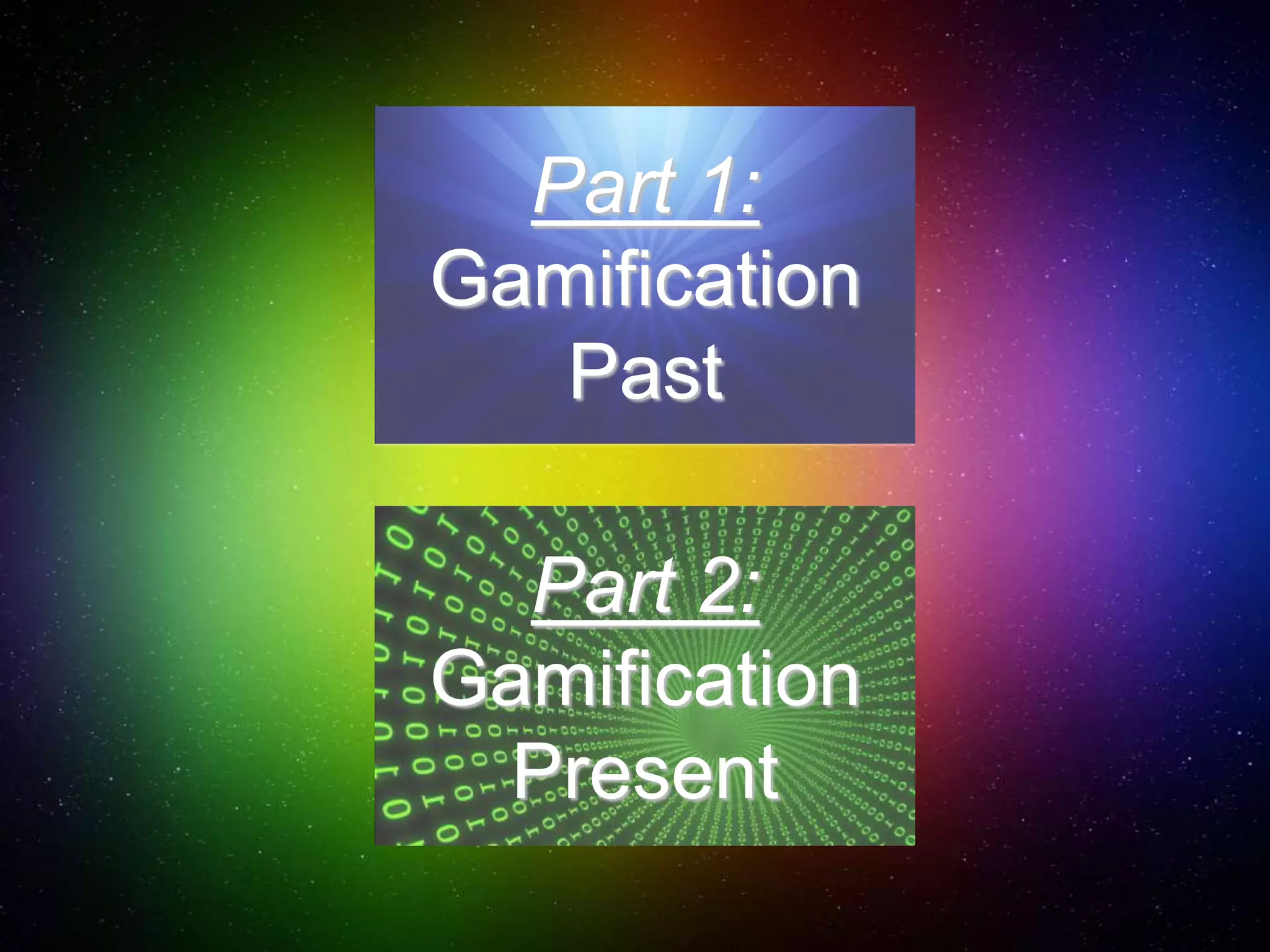 GWC14: Nick Pelling - "Gamification: past and present" | PPT