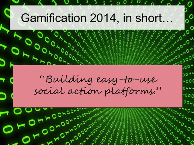 GWC14: Nick Pelling - "Gamification: past and present" | PPT
