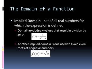 1.4 Functions | PPTX