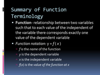1.4 Functions | PPTX