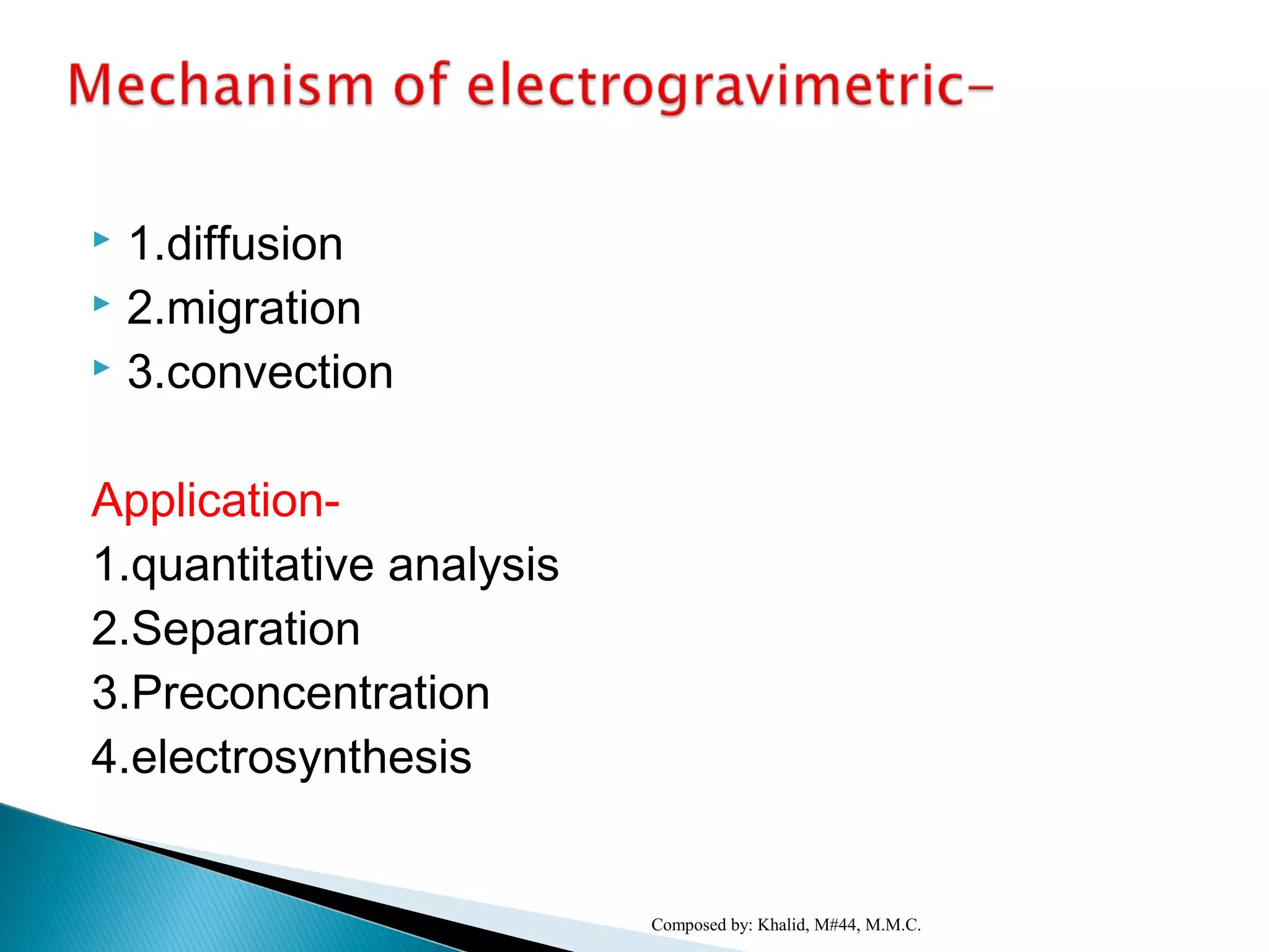 electrogravimetry | PPT