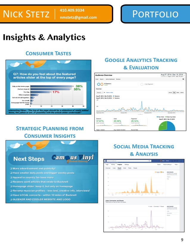 Nick stetz resume & portfolio | PDF