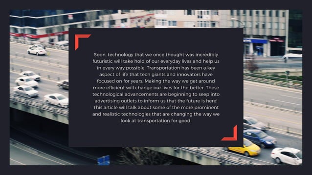 Future Transportation Technology | PDF