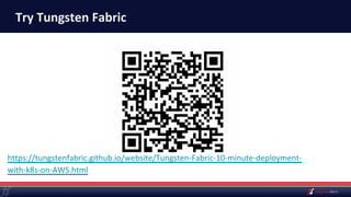 Tungsten Fabric Overview | PPT