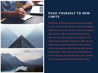 The Benefits Of Being Your Own Boss | PDF